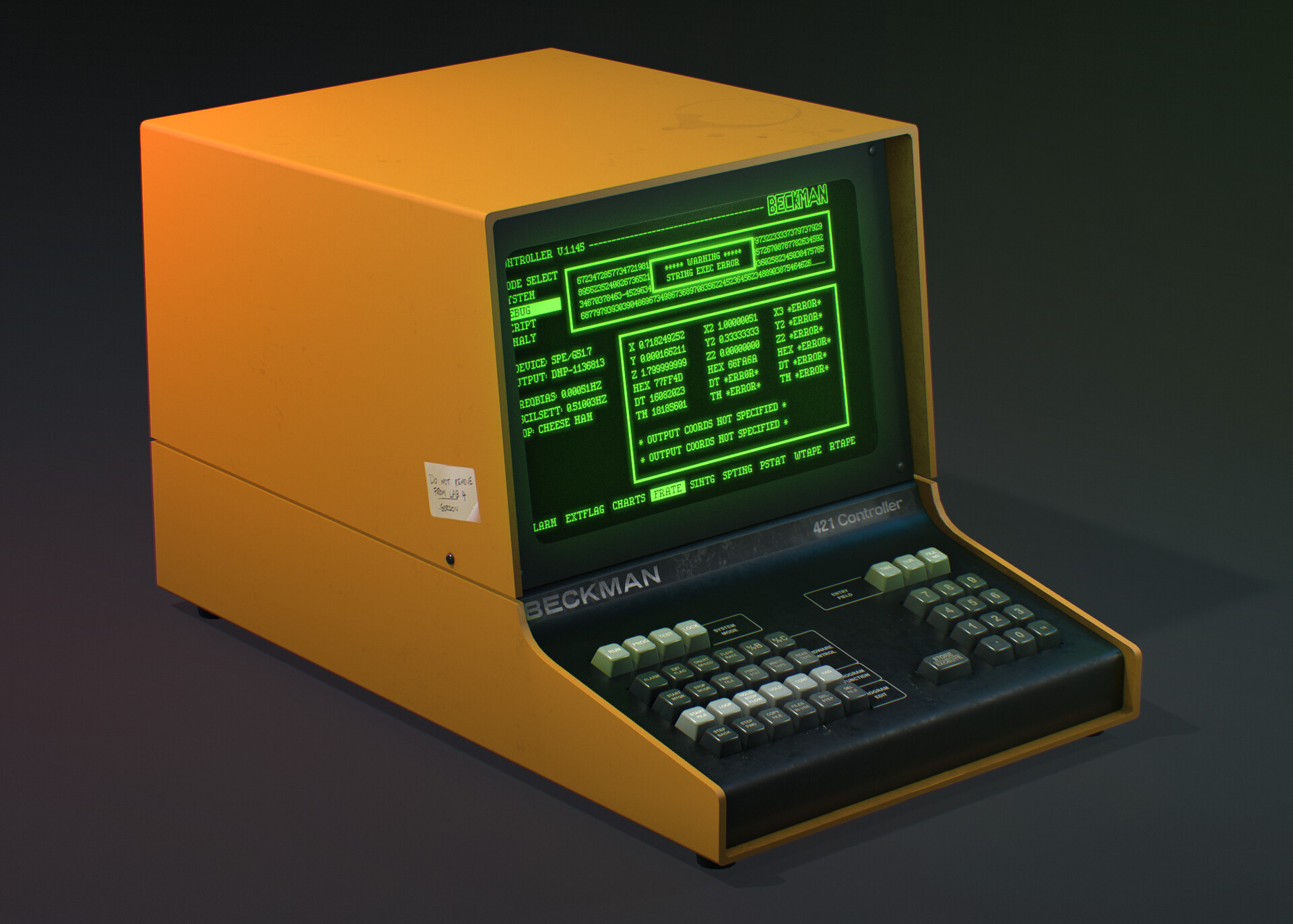 ArtStation - Beckman Model 421 Controller