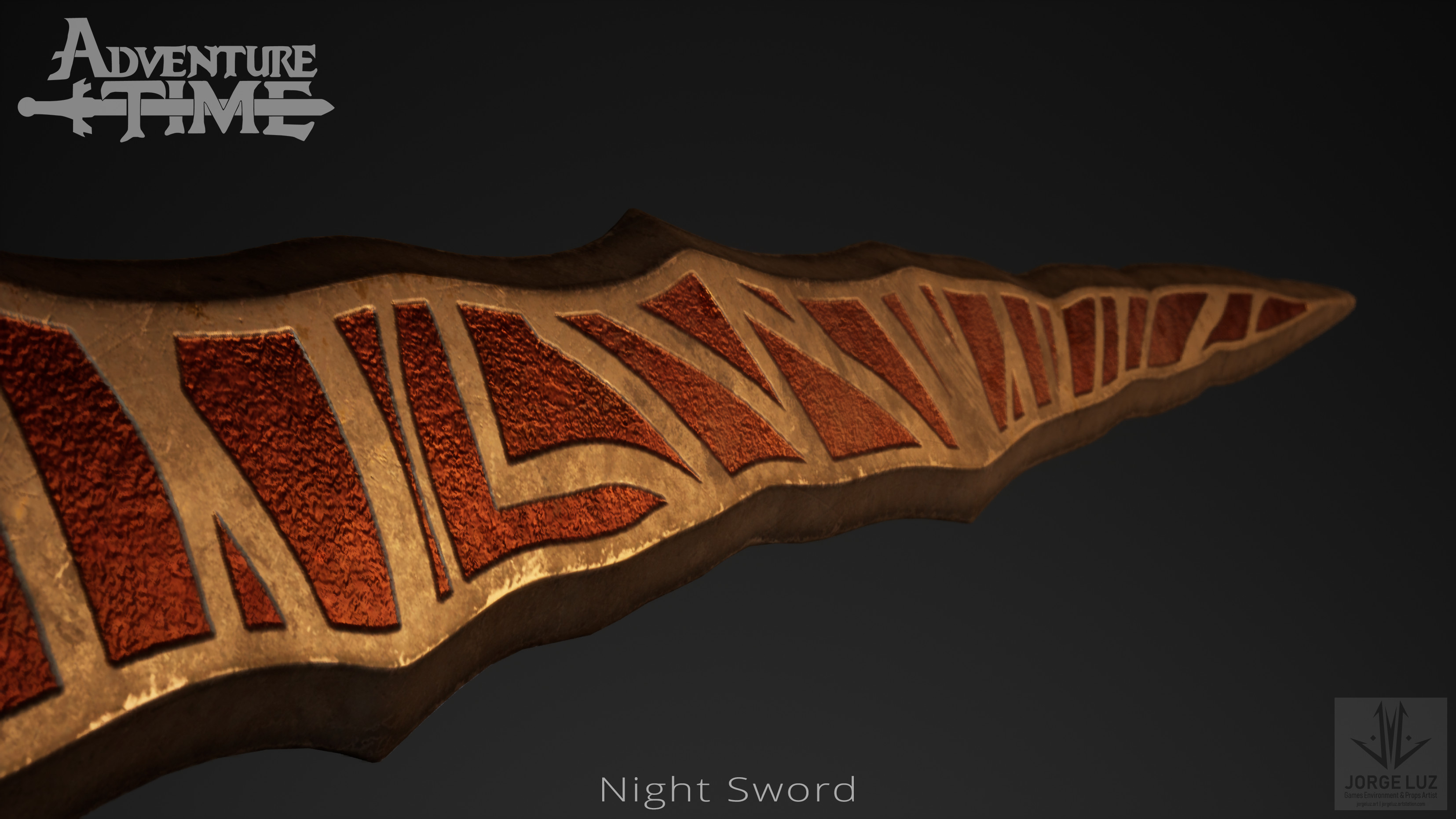 Jorge Luz - Adventure Time Swords as Dark Fantasy Game Weapons