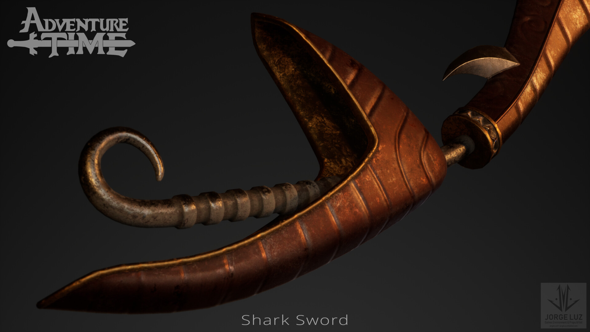 Jorge Luz - Adventure Time Swords as Dark Fantasy Game Weapons