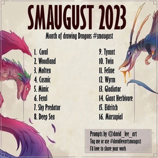 ArtStation - Smaugust 2023