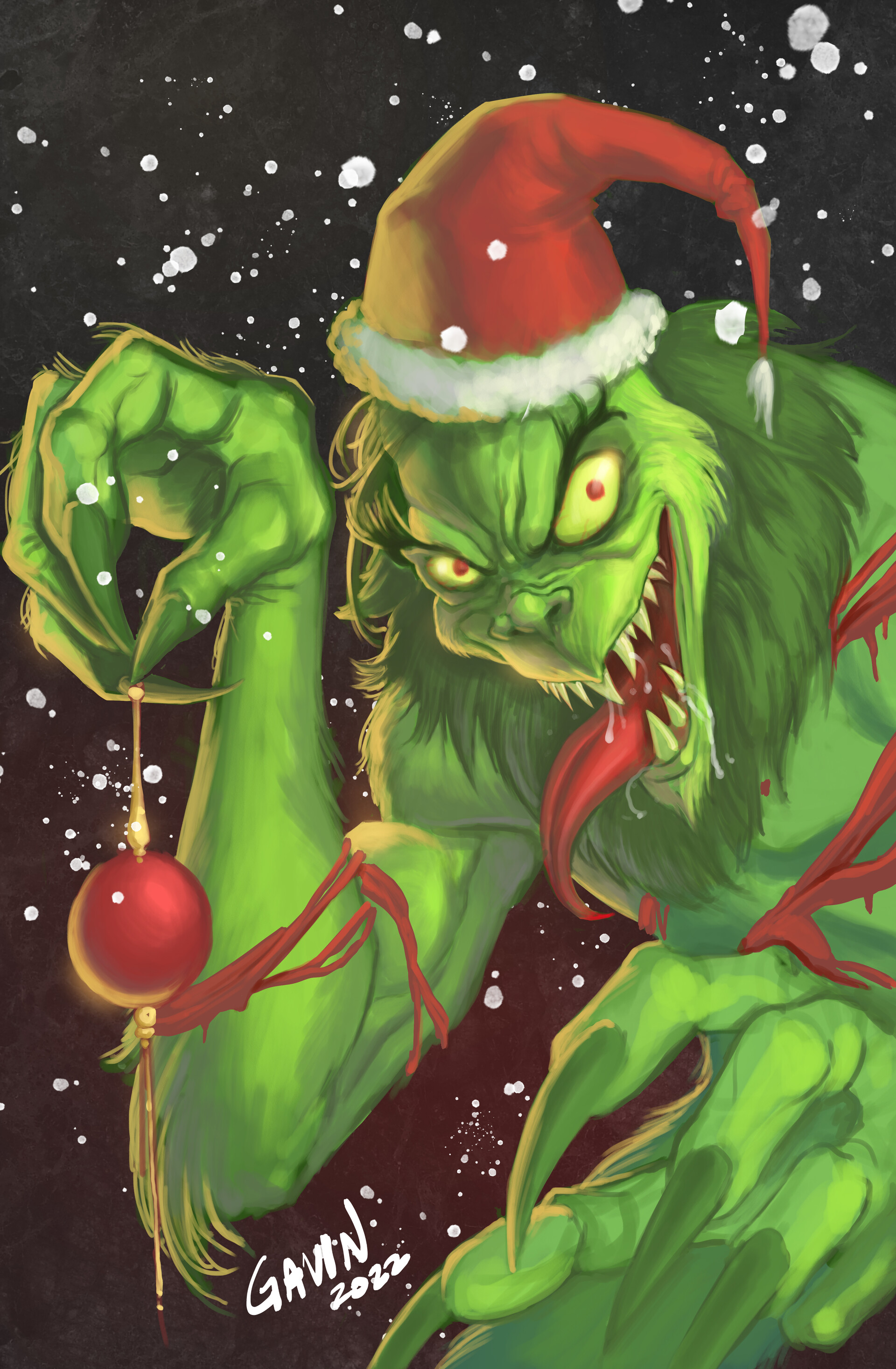 ArtStation - Sinister Grinch