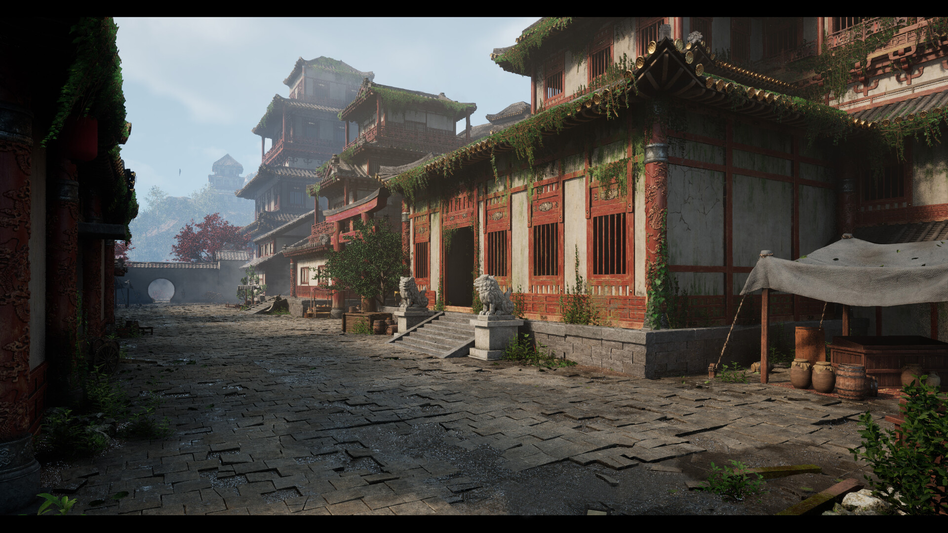 ArtStation - UE5 changchun Street