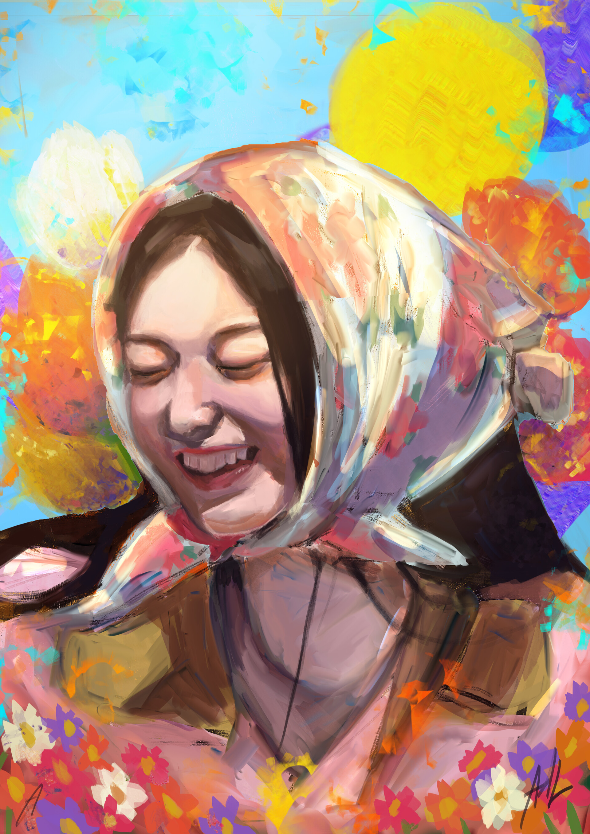 ArtStation - Kang Haerin 해린 - Newjeans