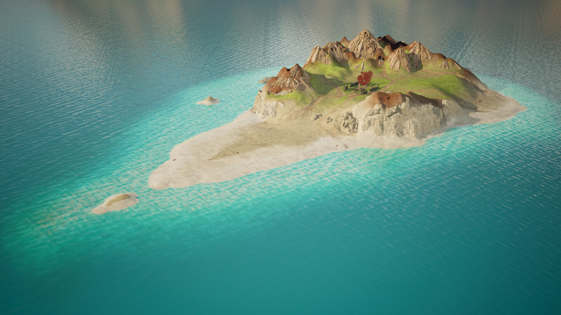 ArtStation - Island in Unreal engine