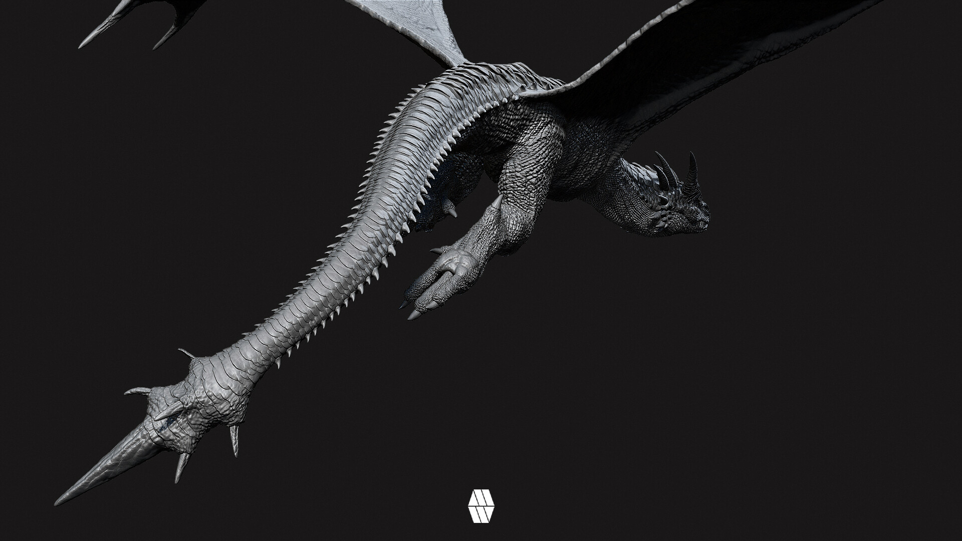 Marcus Whinney - A Dragon Emerges - 'Hungarian Horn-Tail' Concept