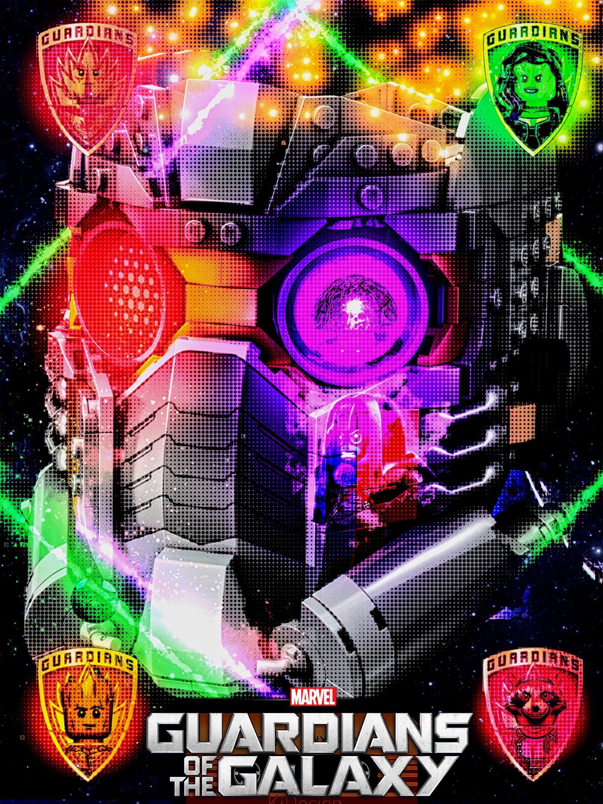 Guardians Of The Galaxy Lego Poster LEGO® Marvel Review: 76286 The
