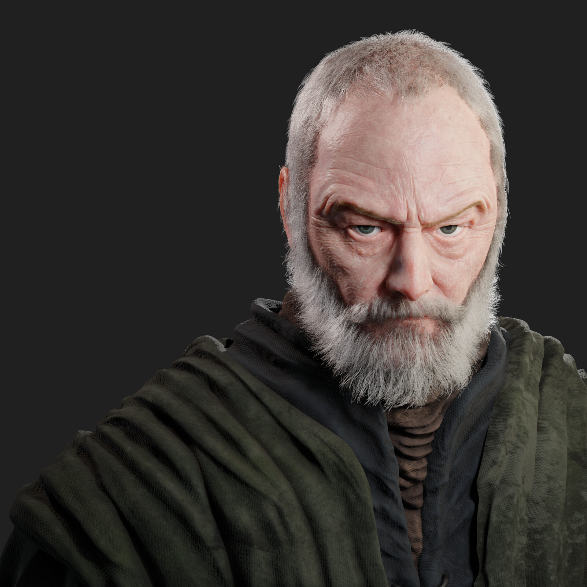 ArtStation - Ser Davos Seaworth Onionknight