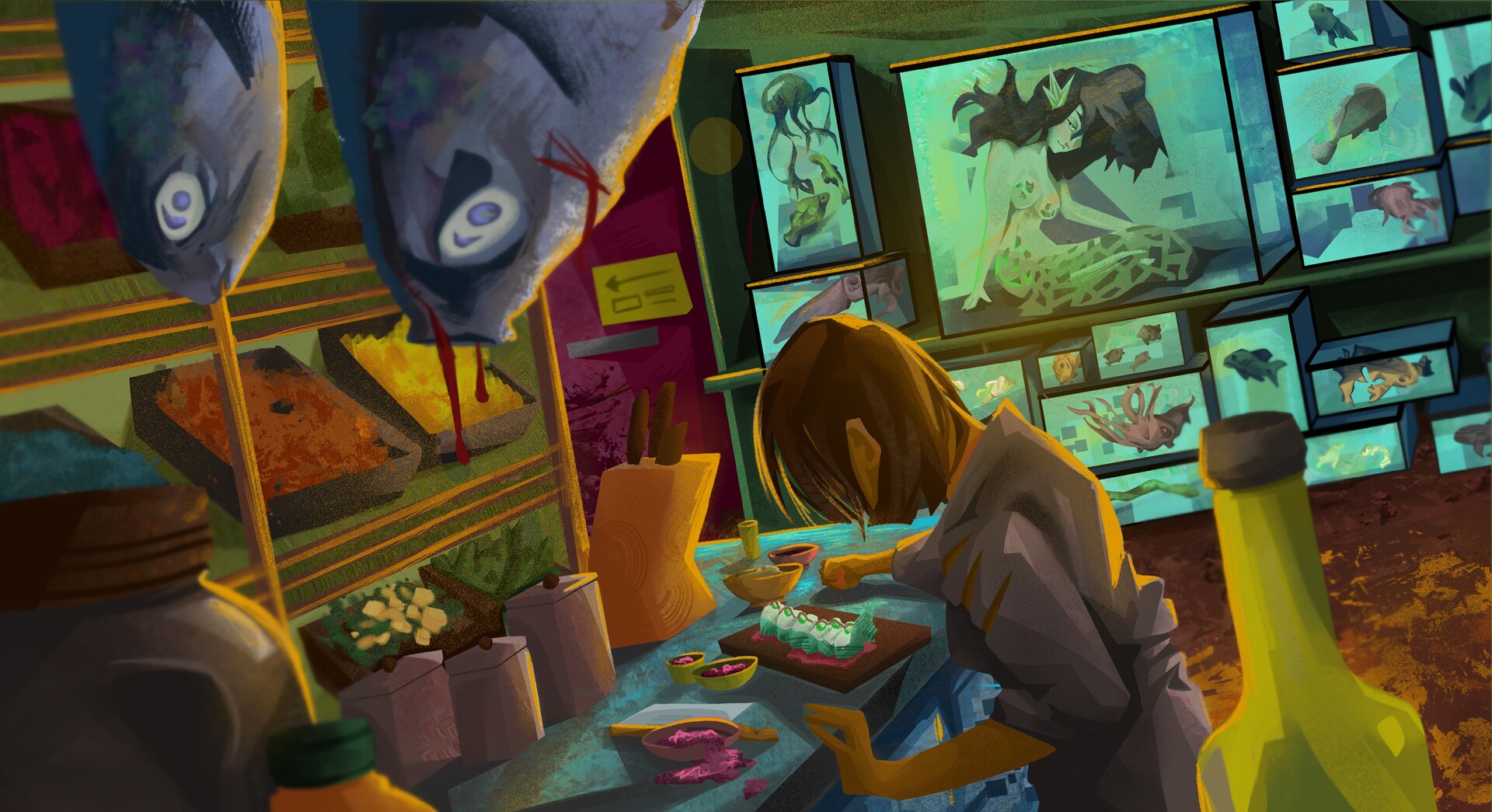 ArtStation - The Lovers (fanart)