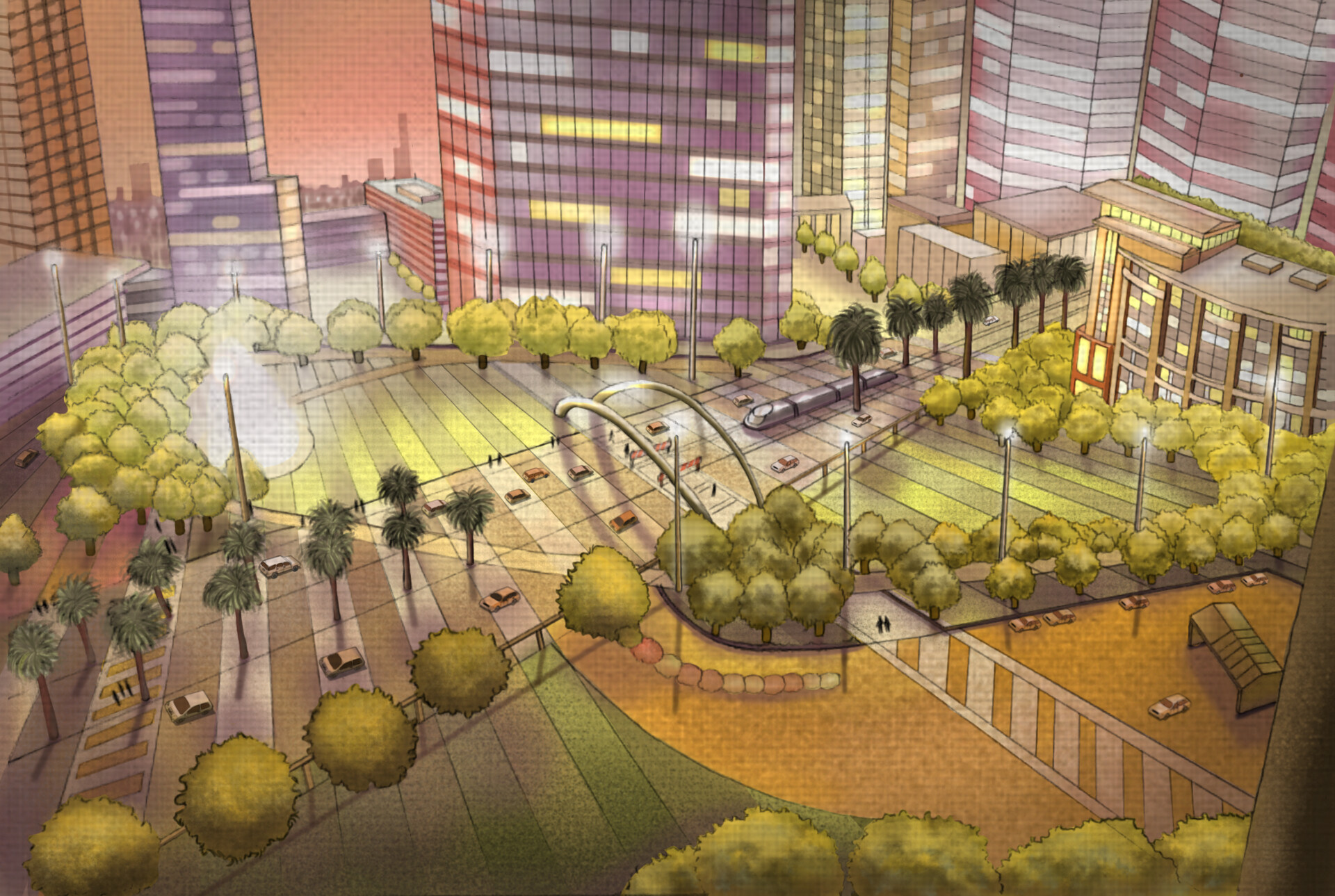 ArtStation - City Road Network