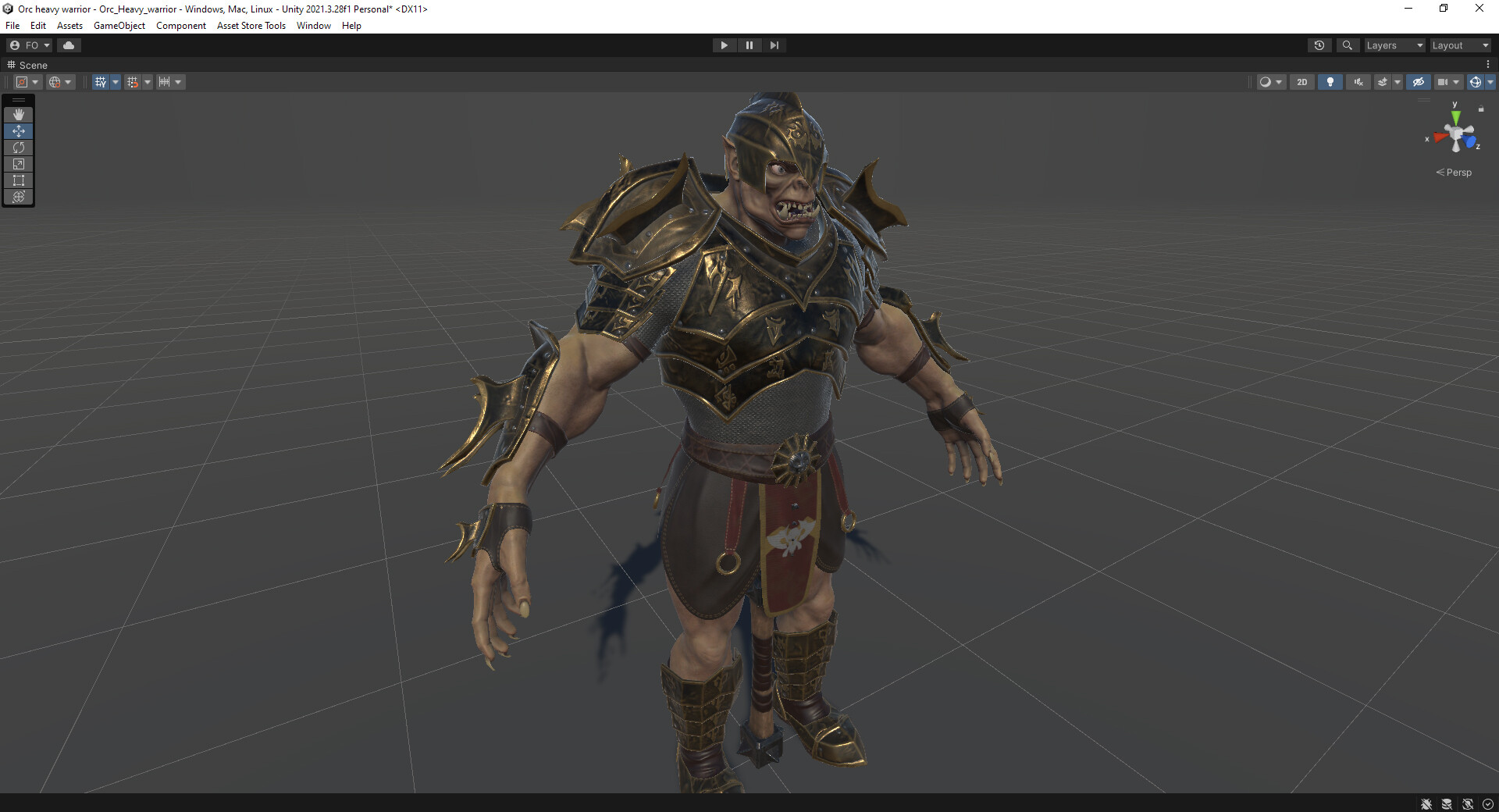 Bolto - Orc heavy warrior