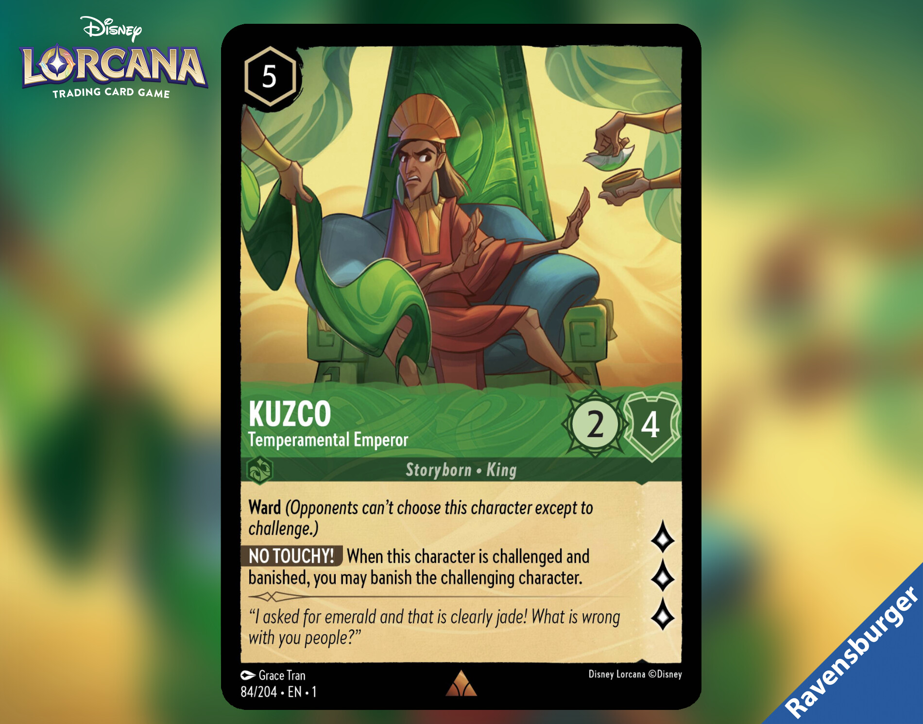 Grace Tran (Tran Tu An) - Lorcana - Kuzco: Temperamental Emperor