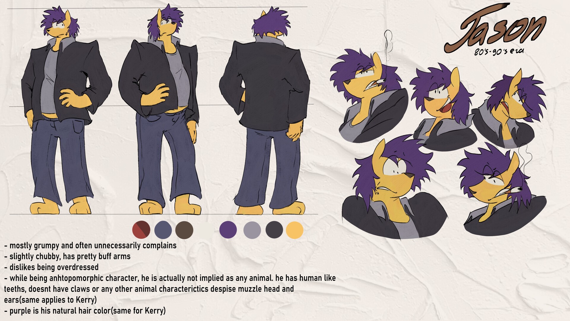 ArtStation - Jason Reference sheet