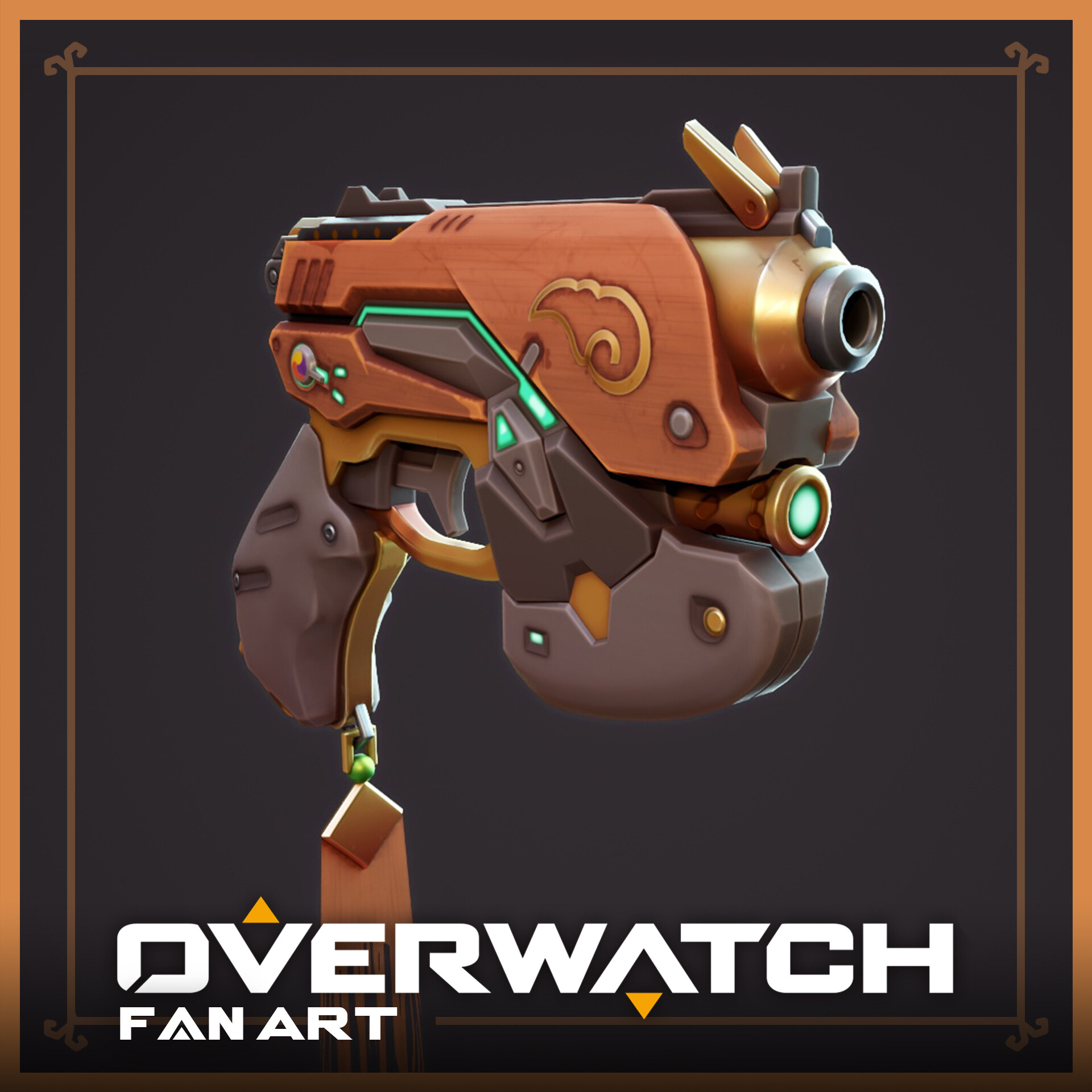 Emily Van Ginneken - Overwatch Fan Art D.Va Pistol