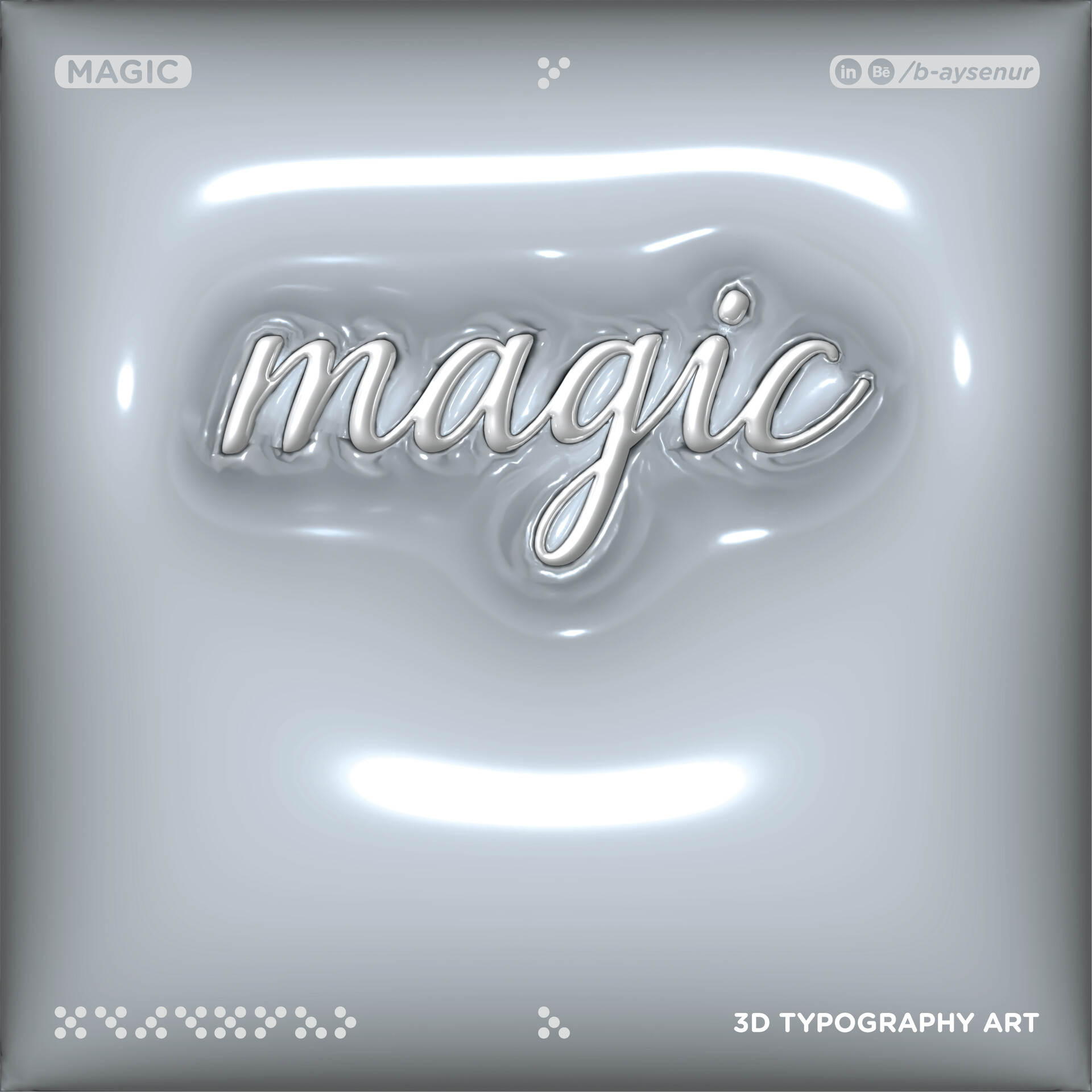 3d Typography Sculpture