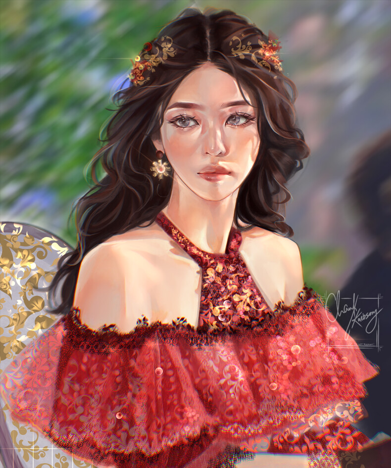 ArtStation - Han So-Hee fanart