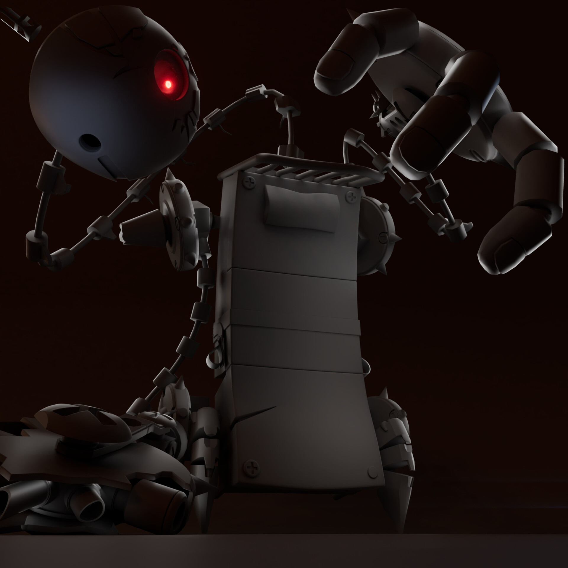 ArtStation - WIP Bedman character art