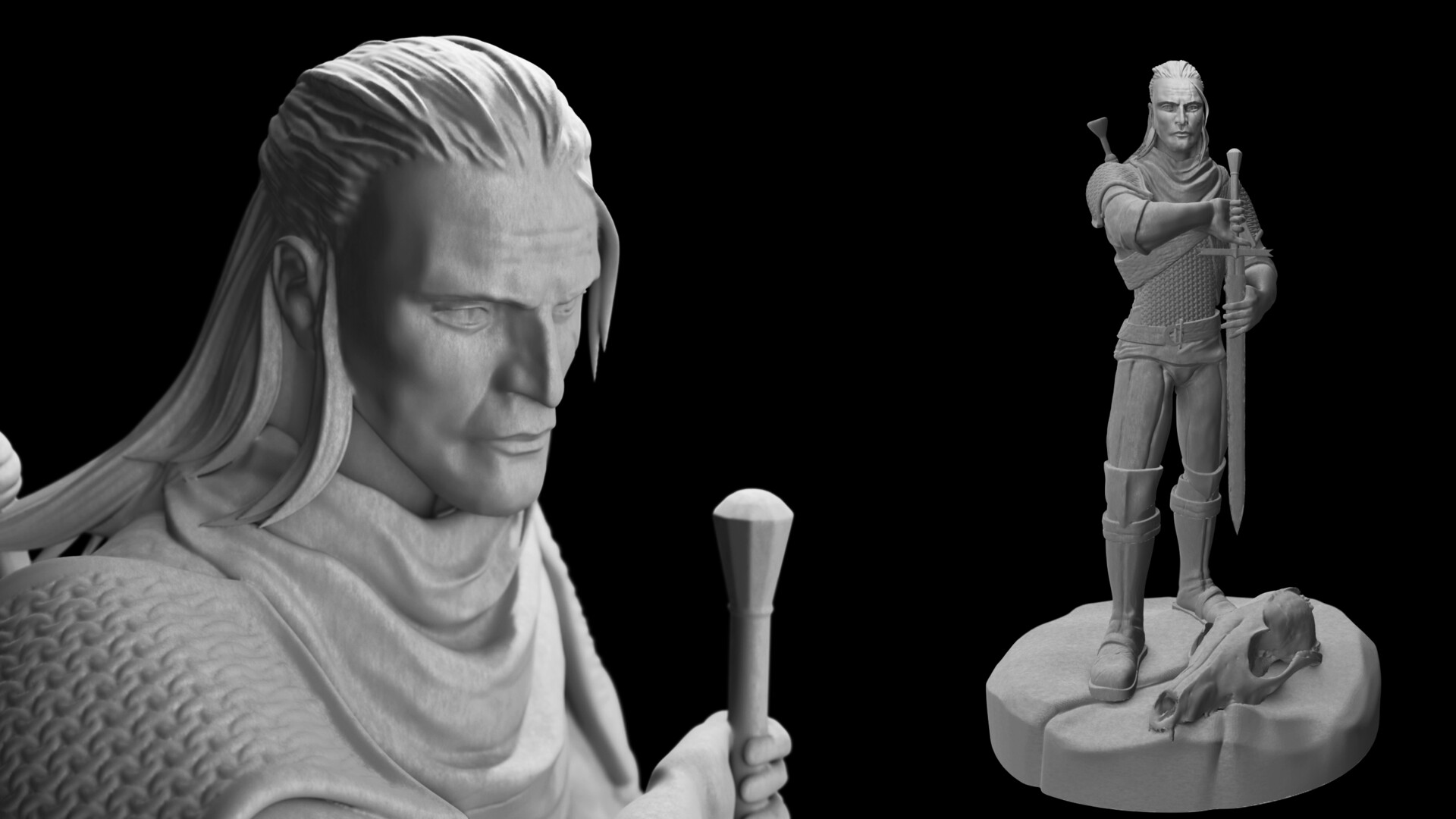 Aleksandra Lewandowska - The Witcher: A 3D Printed Board Game Miniature