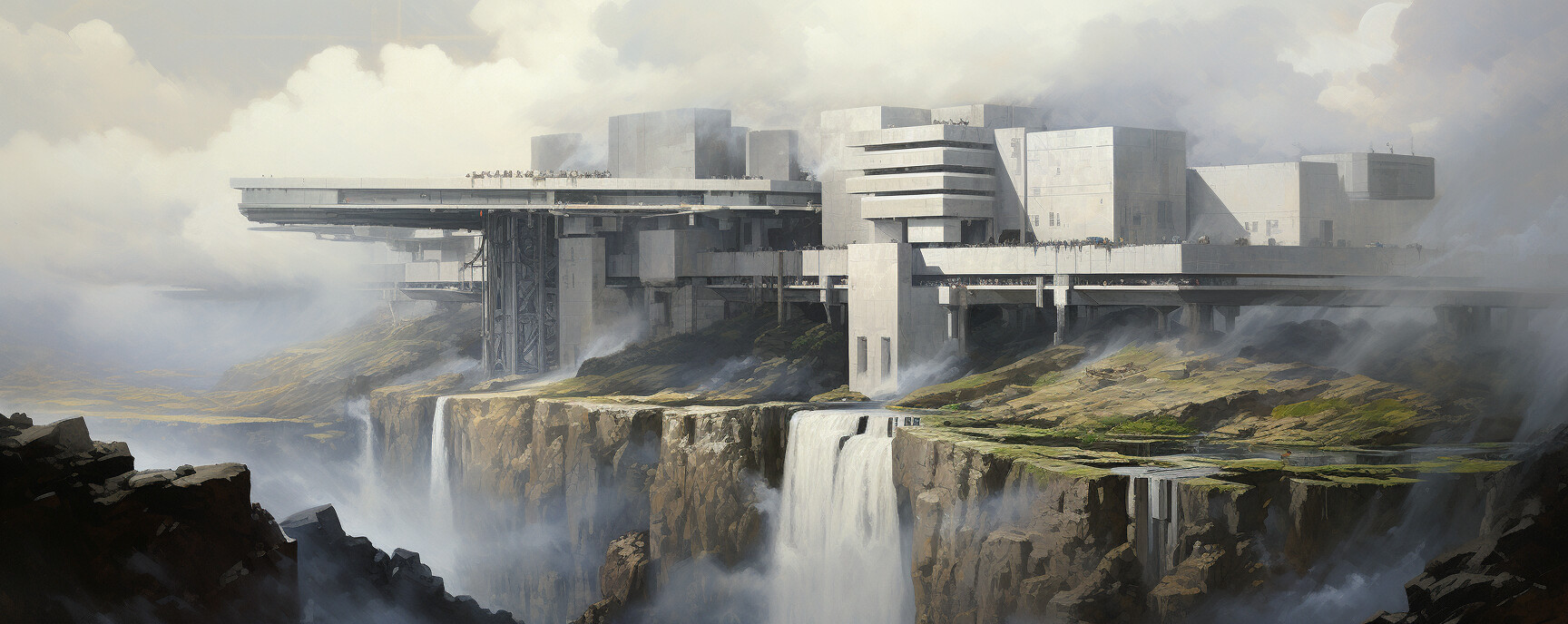 ArtStation - Brutalist Architecture #001