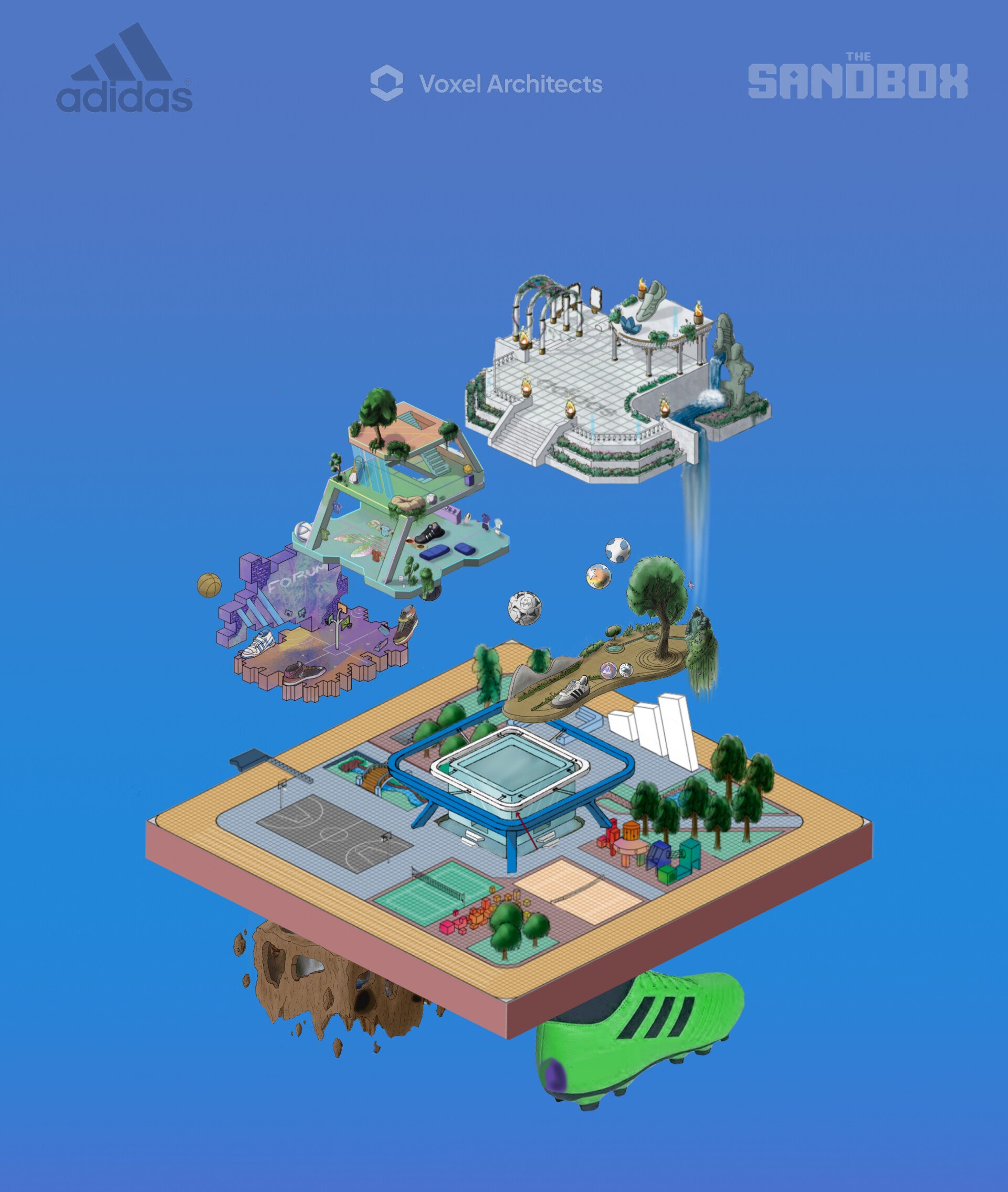 ArtStation - Metaverse land design