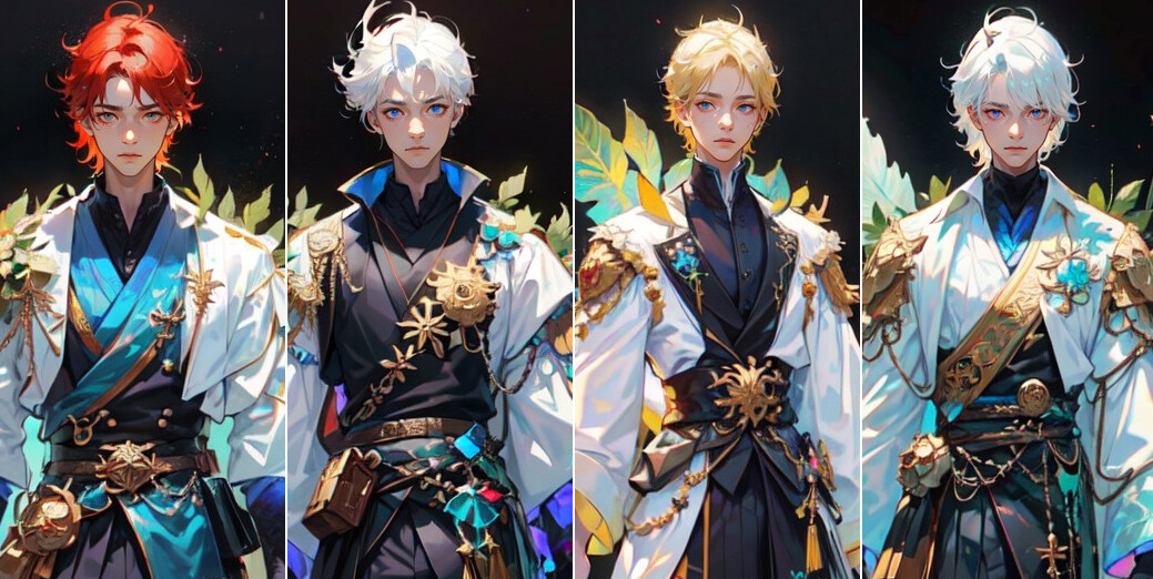 ArtStation - 200 Handsome Prince Fashion Styles in 4K reference art now ...