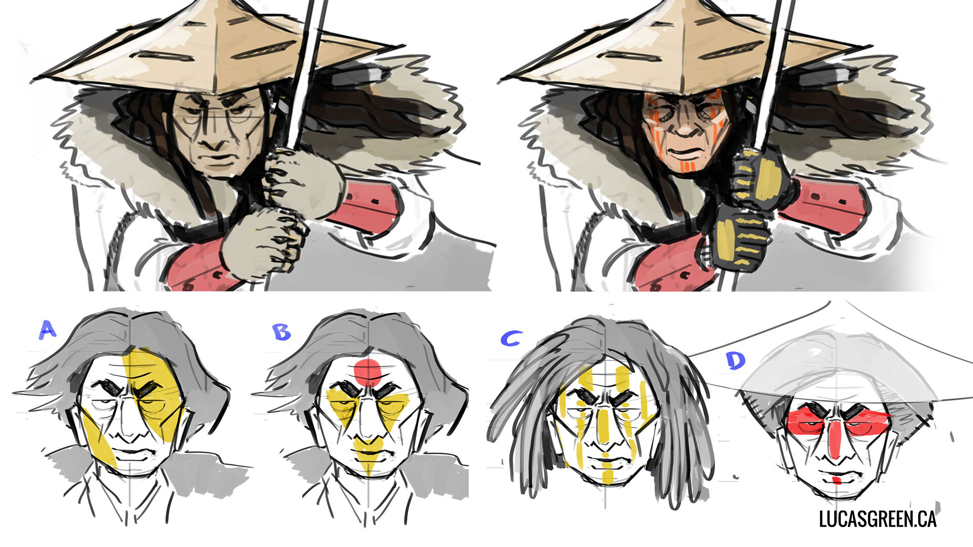 Lucas Green - King Warrior - Kosugi Character Design