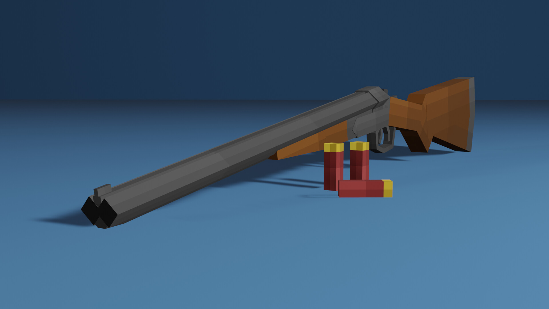 ArtStation - Low-Poly Guns