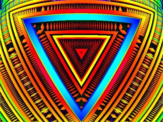 ArtStation - Triangle fractal 42