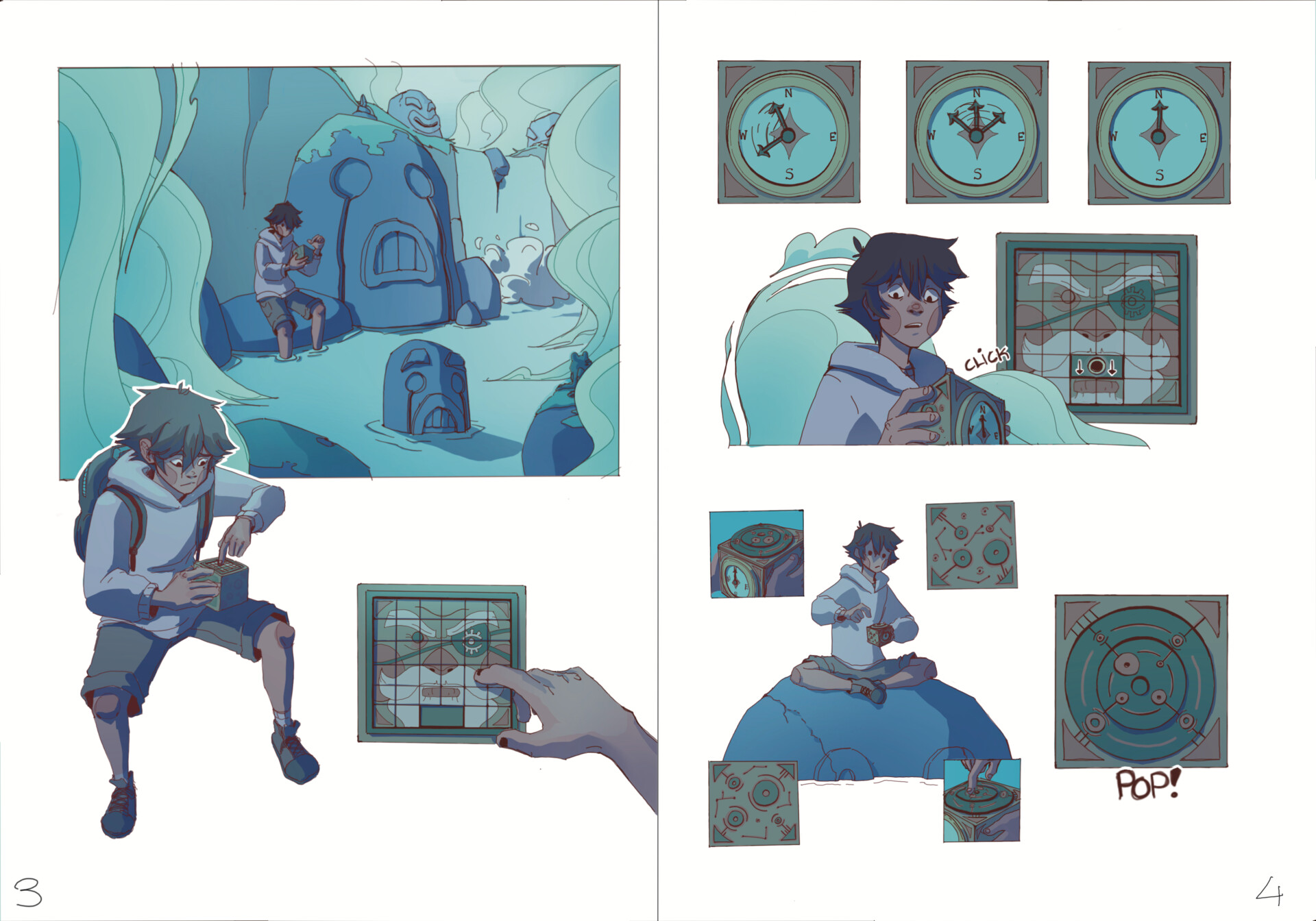 Alex Stefanis-Pons - The Box Comic