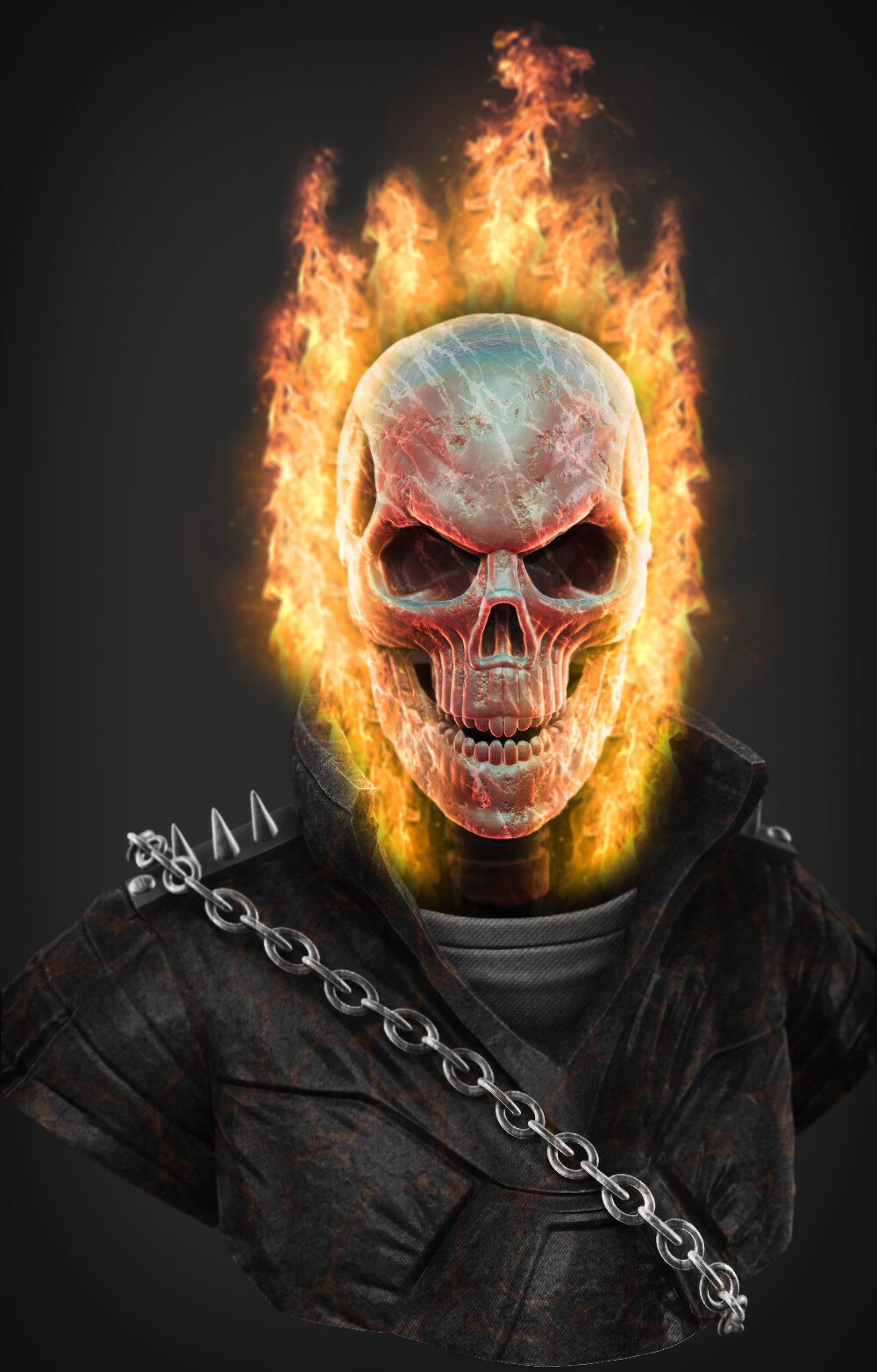 Ghost Rider Face