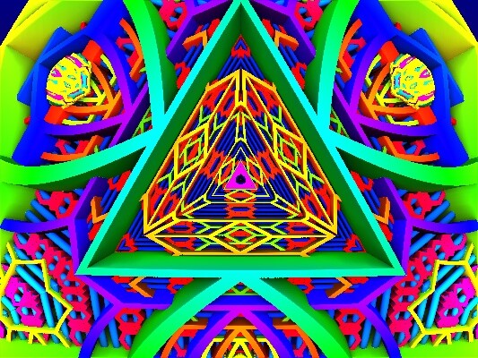 ArtStation - Triangle fractal 43