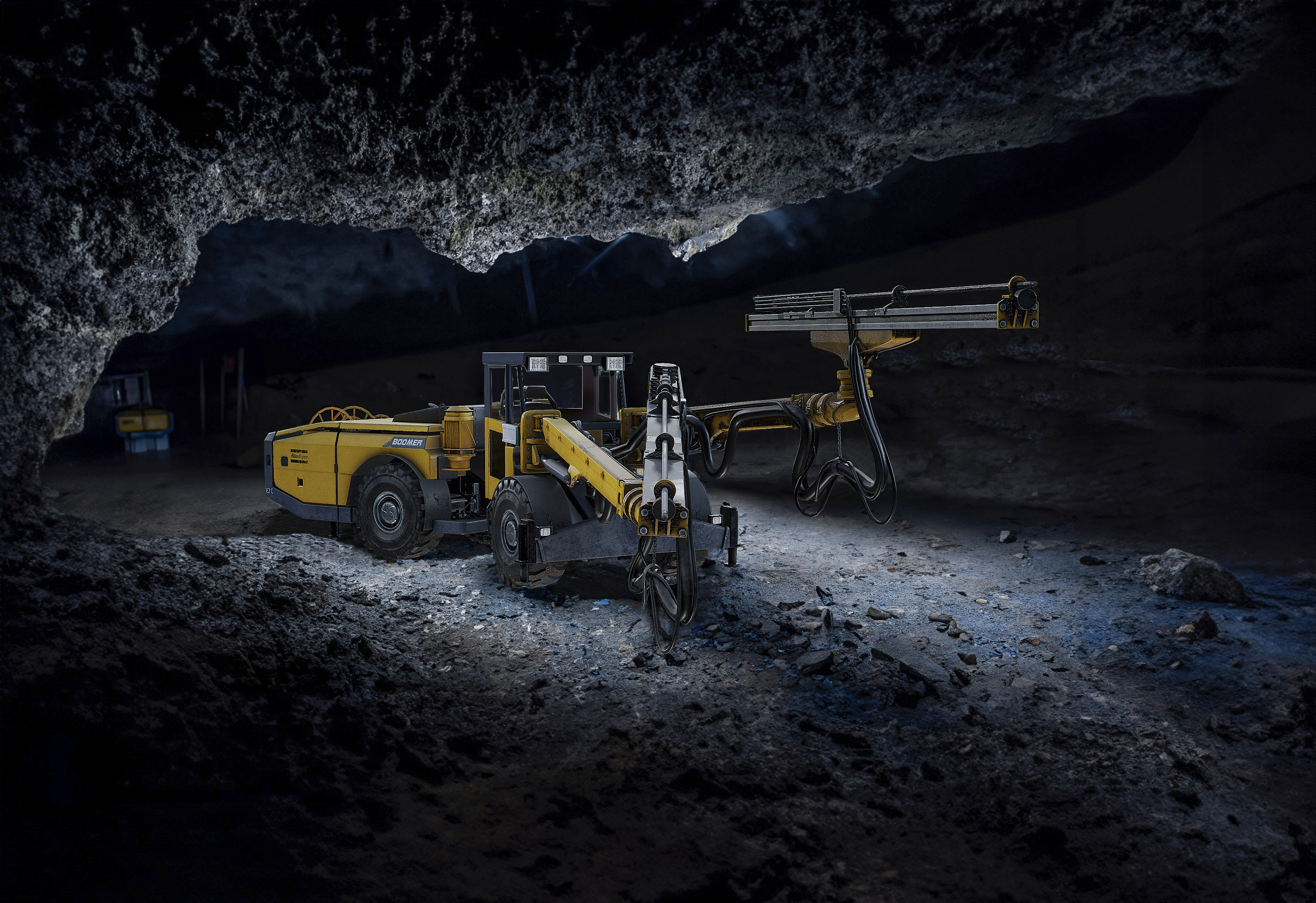 Alexander - Underground Drilling Rig Atlas Copco Boomer E2C