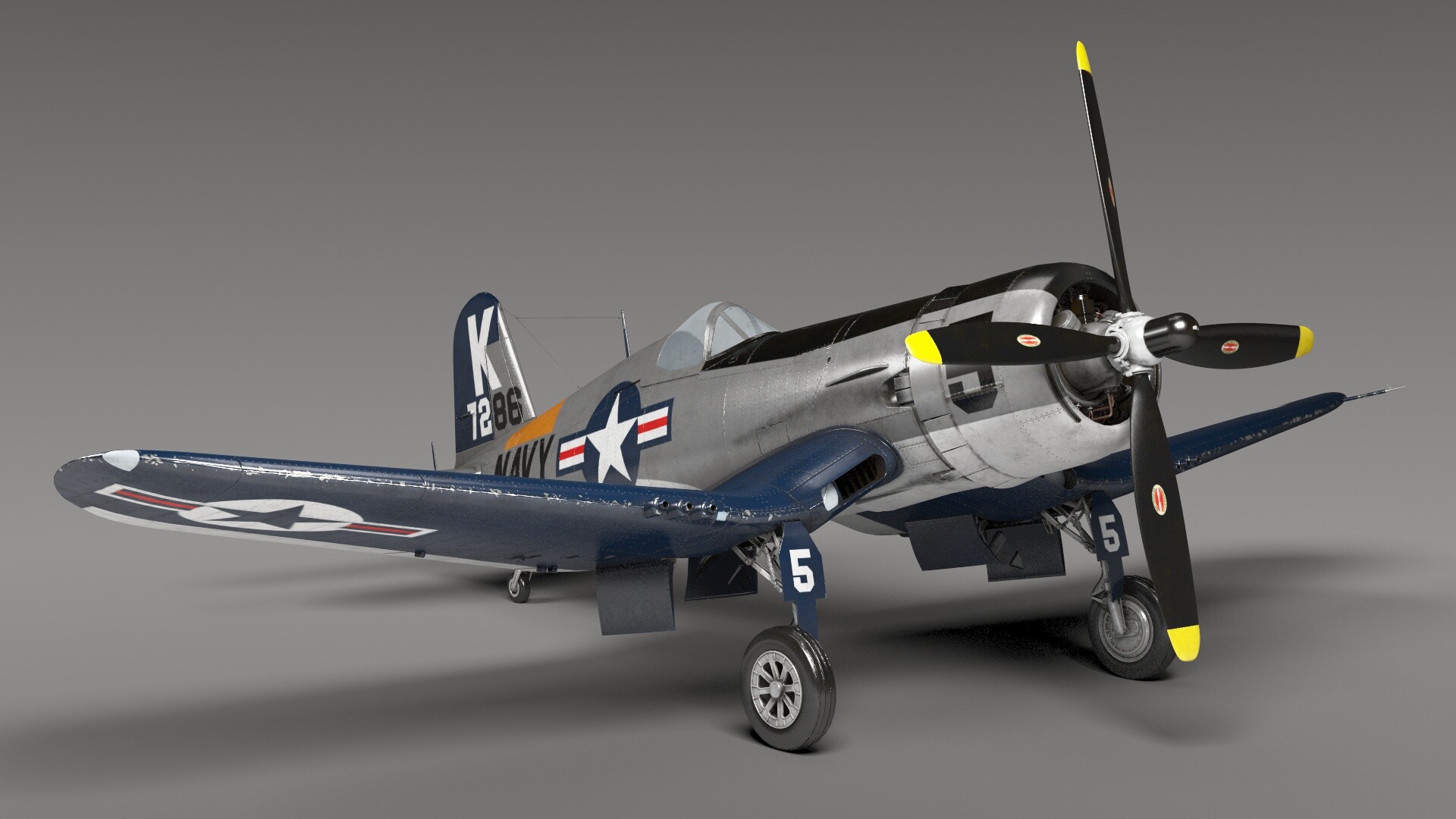 ArtStation - Vought F4U Corsair Color V2