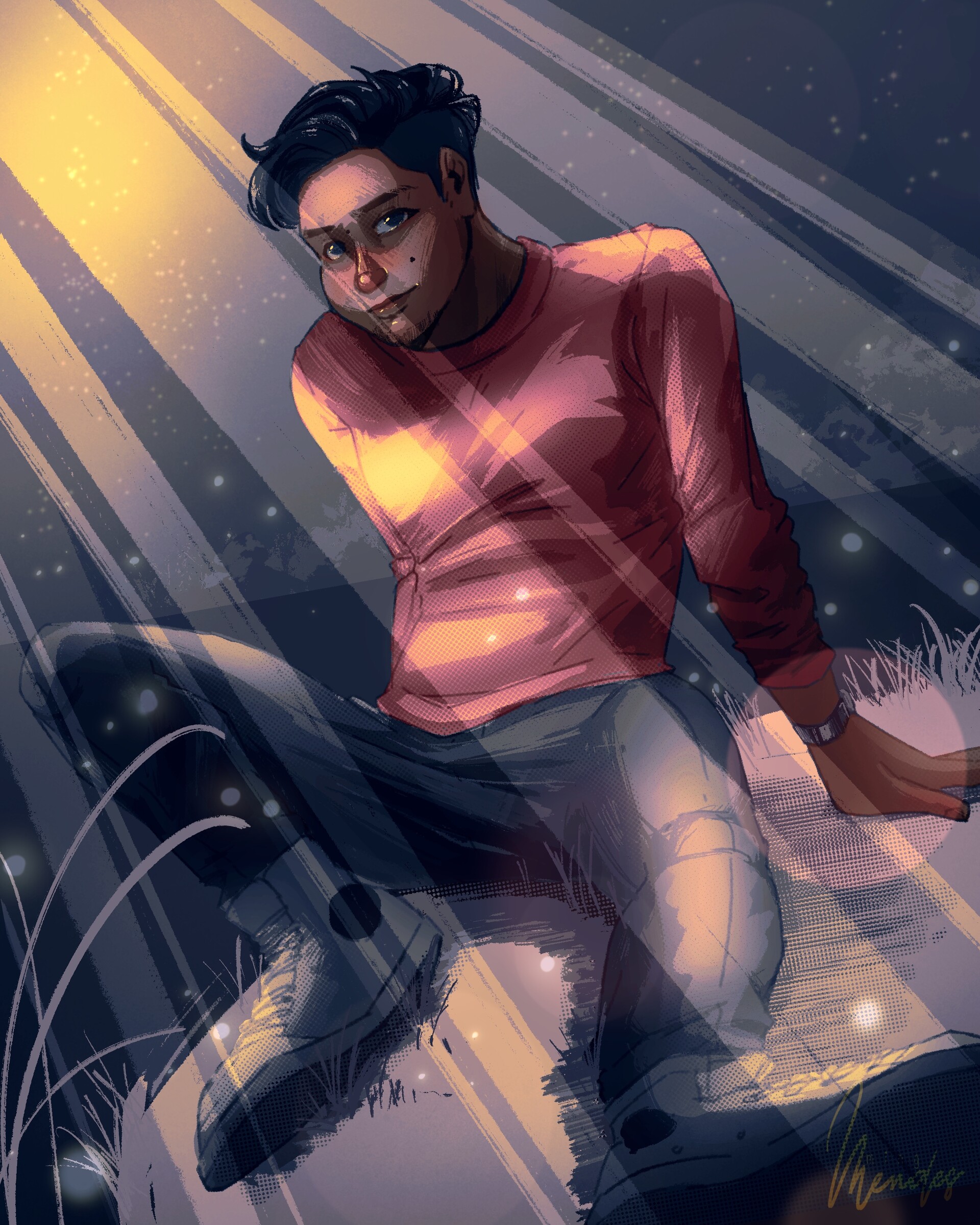 ArtStation - Guy In Red Shirt (Totally Not James)