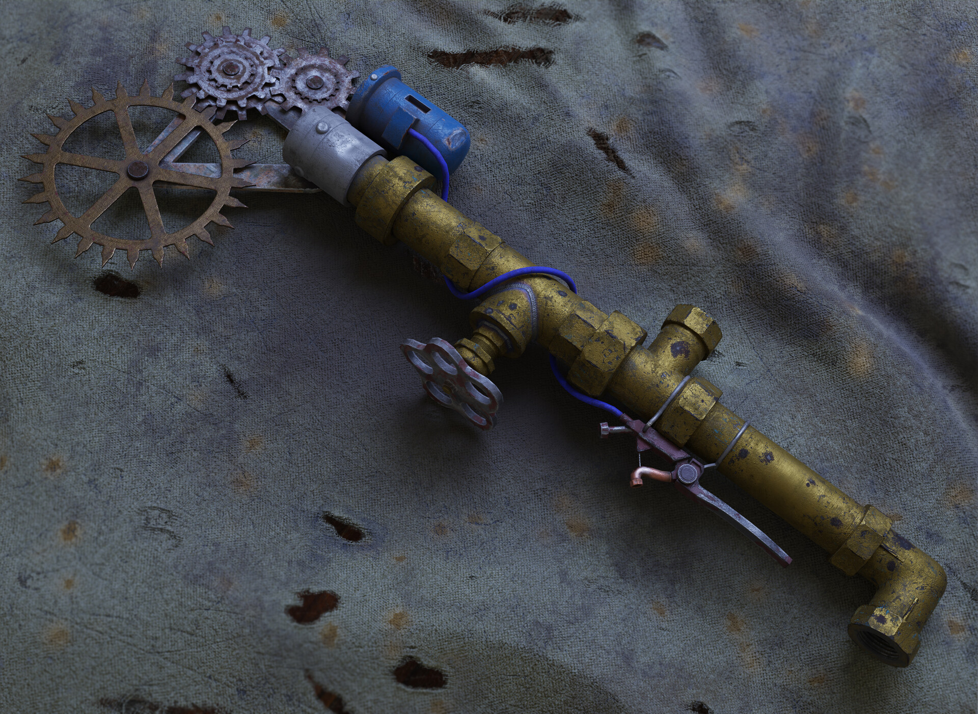 ArtStation - Weapons straight from the apocalypse)