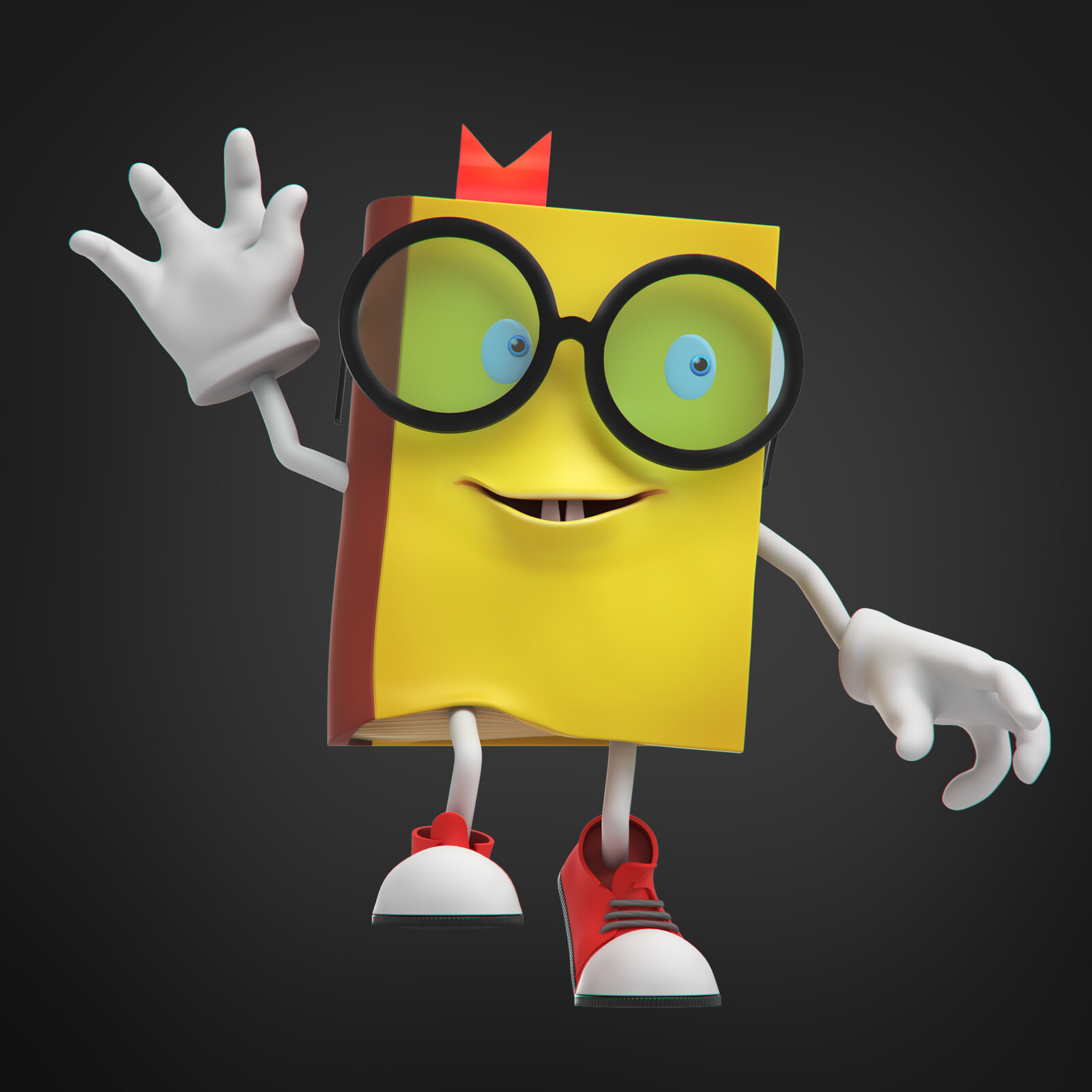 Alex Koronevskiy - Сharacter modeling. Cartoon Book Character.