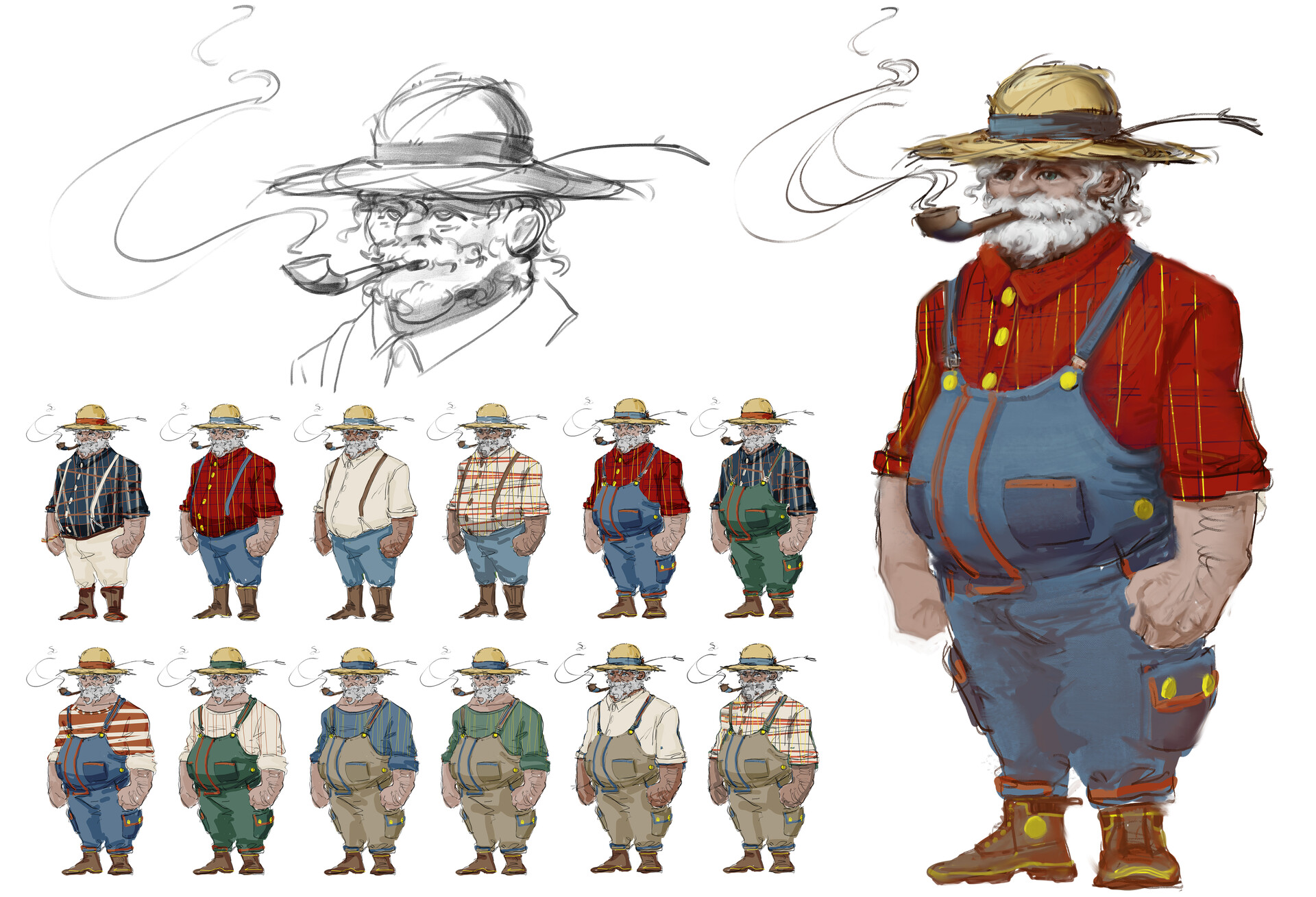 ArtStation - Farmer Ted's Tower Defence