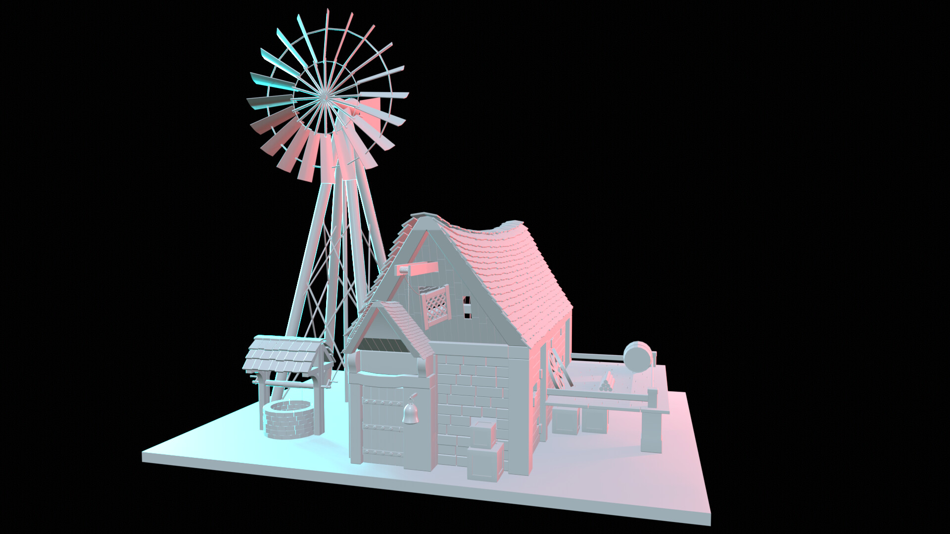 ArtStation - Assignment 1 - Wooden House