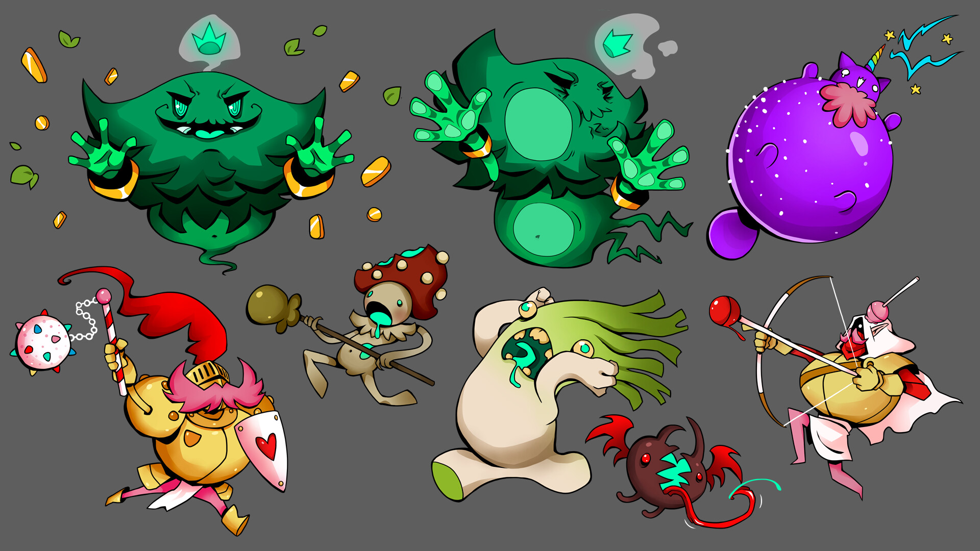 Alex Siwek - Your Dead Majesty Video Game Concept Art