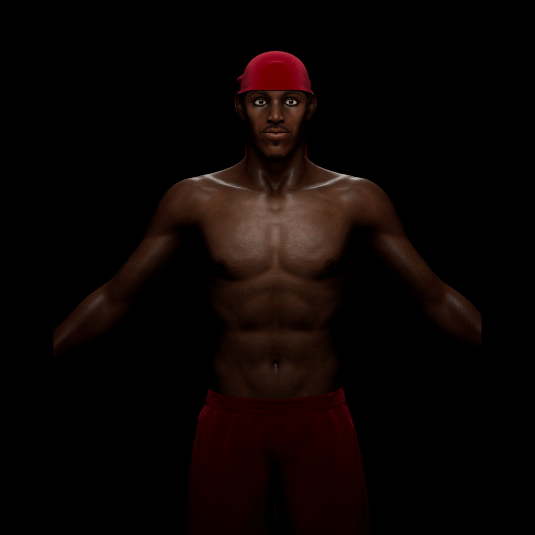 Bruno Boedo - Zavion Brown 3D Character design