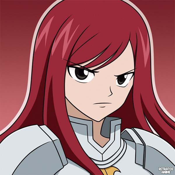 Fairy Tail Erza Drawing Face