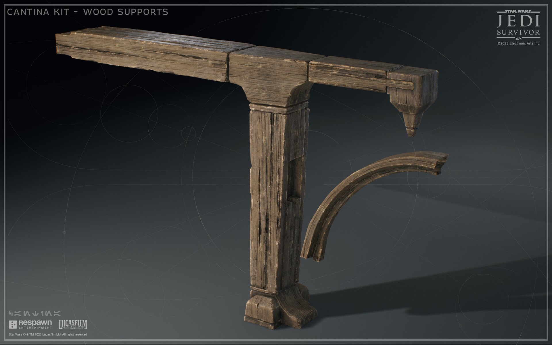Shane Estanislao - Cantina Wood Support Kit