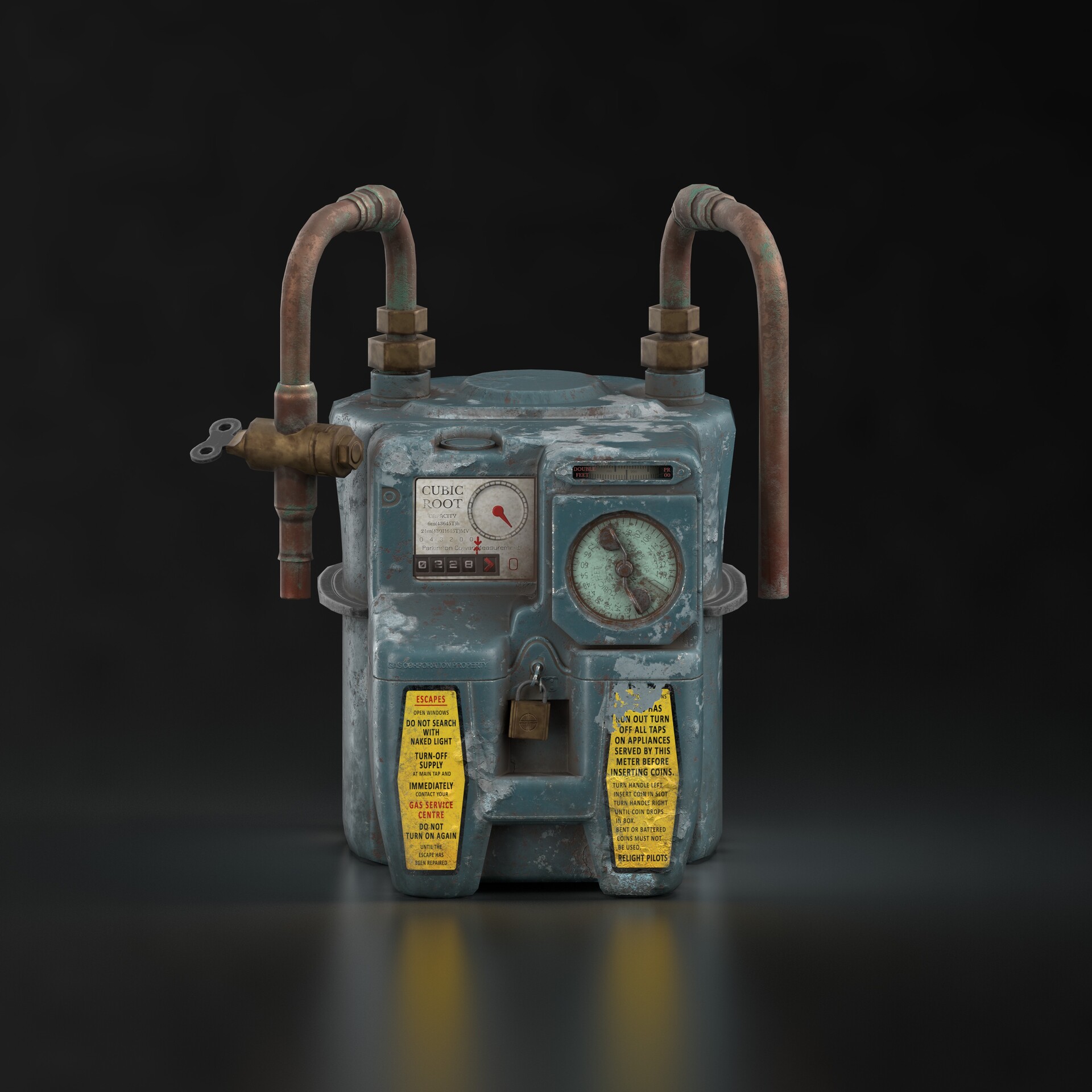 Aparajita - Old Rusted Gas Meter