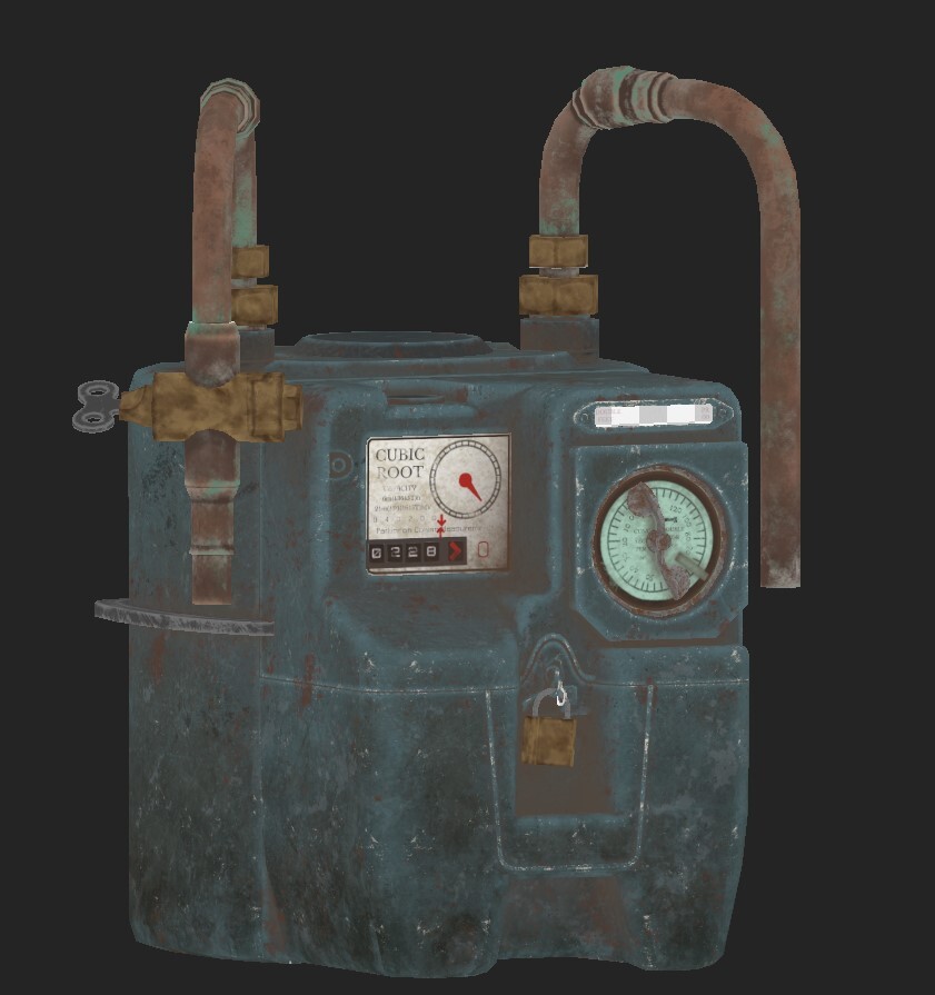 Aparajita - Old Rusted Gas Meter