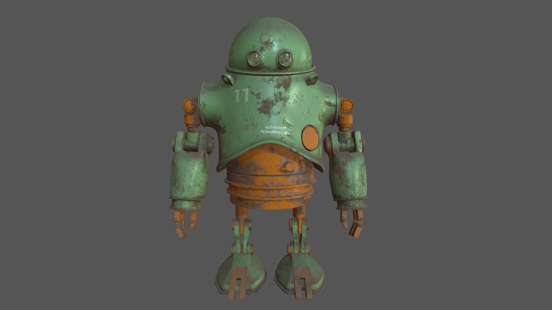 ArtStation - Rusted Rbot