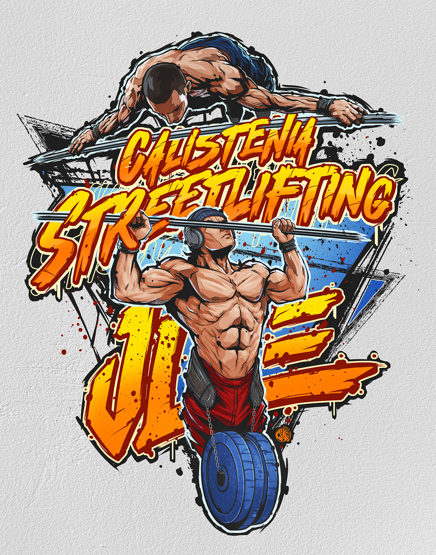 ArtStation - StreetLifting - Commission Artwork