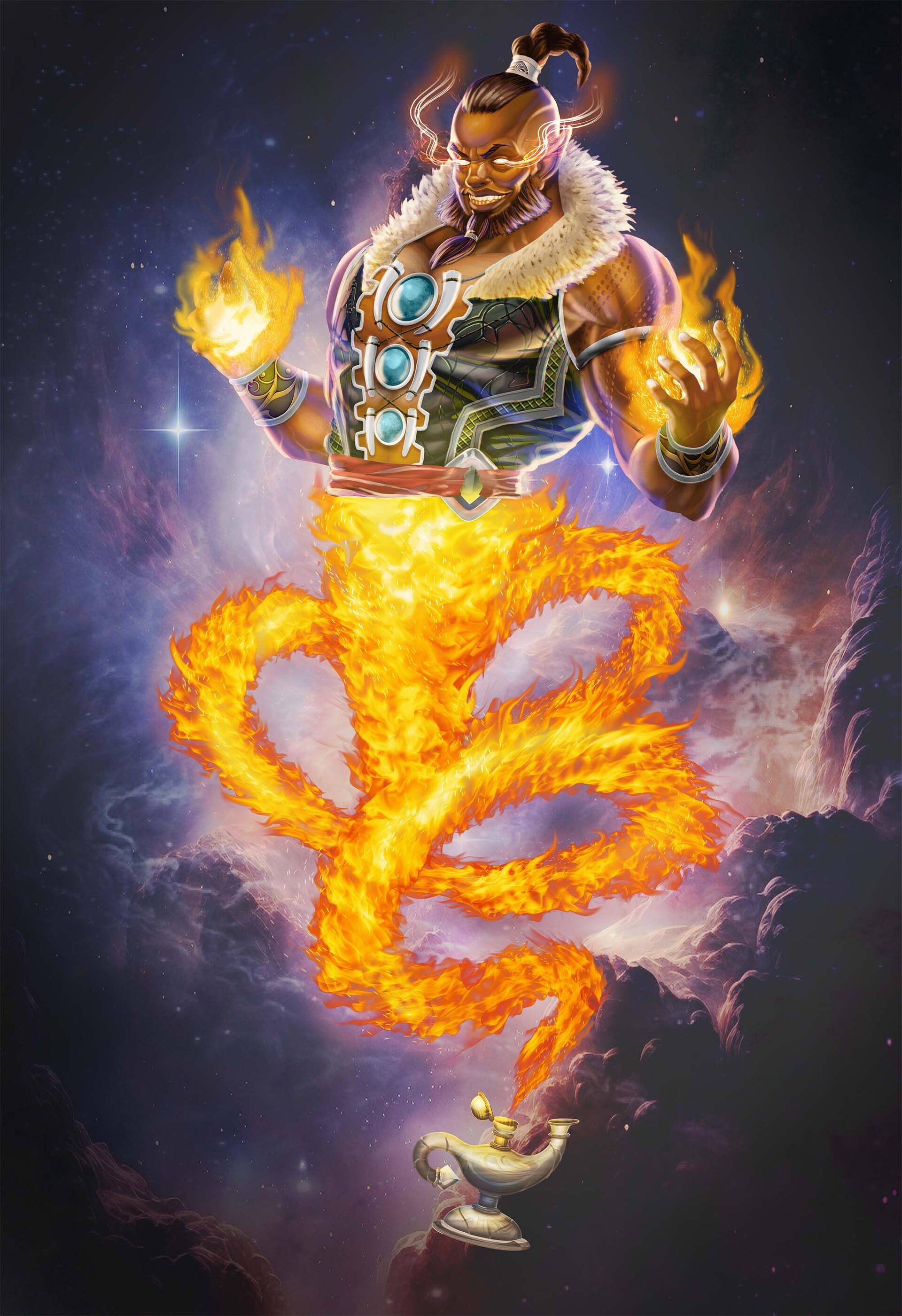 ArtStation - Djinn Commission 01