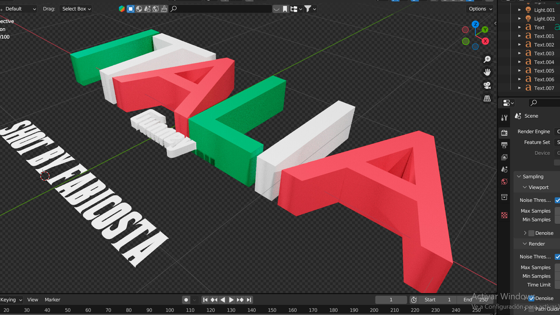 ArtStation - LETRAS 3D, DISEÑADAS PARA GUNNEY, DESDE CARTAGENA, CHILE.