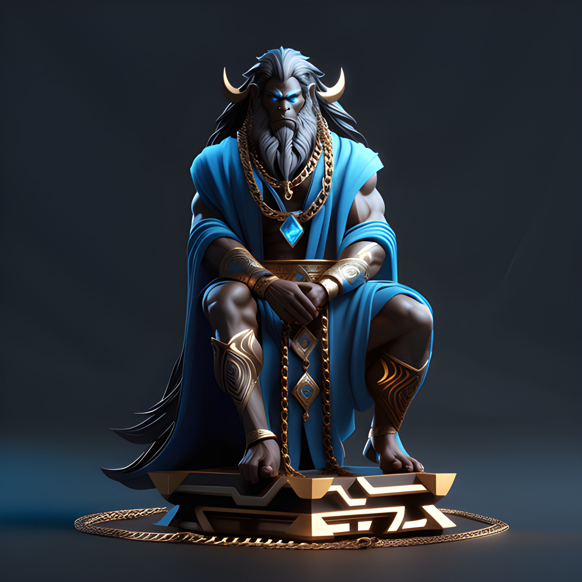 ArtStation - 3d figurine of a monkey god