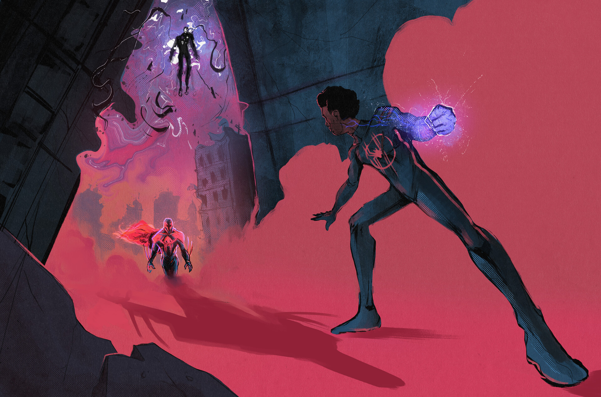 ArtStation - Across The Spiderverse - Illustration