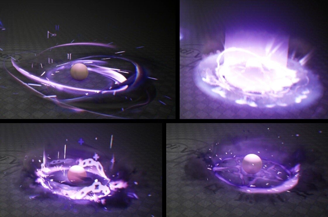 ArtStation - UE5 VFX - Cage Curse